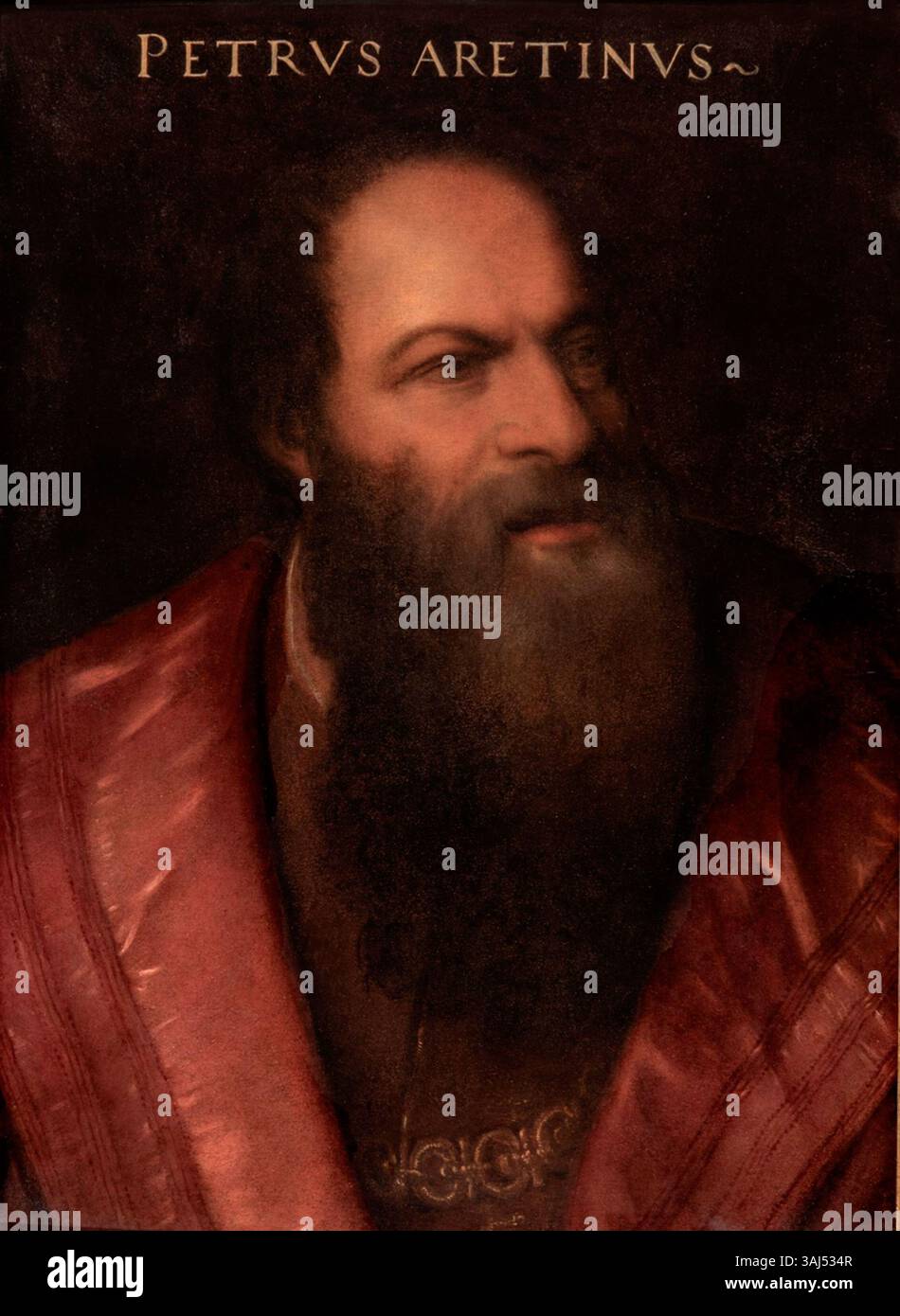 This portrait by Cristofano dell'Altissimo from the late 16th century ...