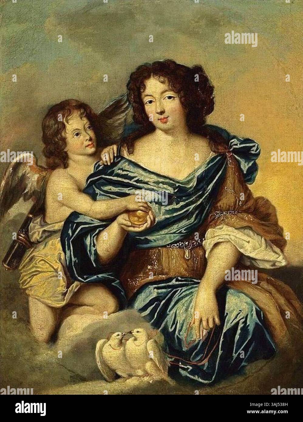 'Portrait of a lady as Venus,' painted by a follower of Pierre Mignard ...