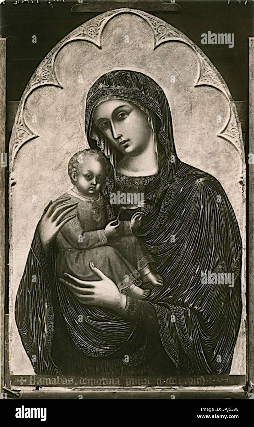 'Madonna and Child Feeding Goldfinch' by Barnaba da Modena, painted in ...