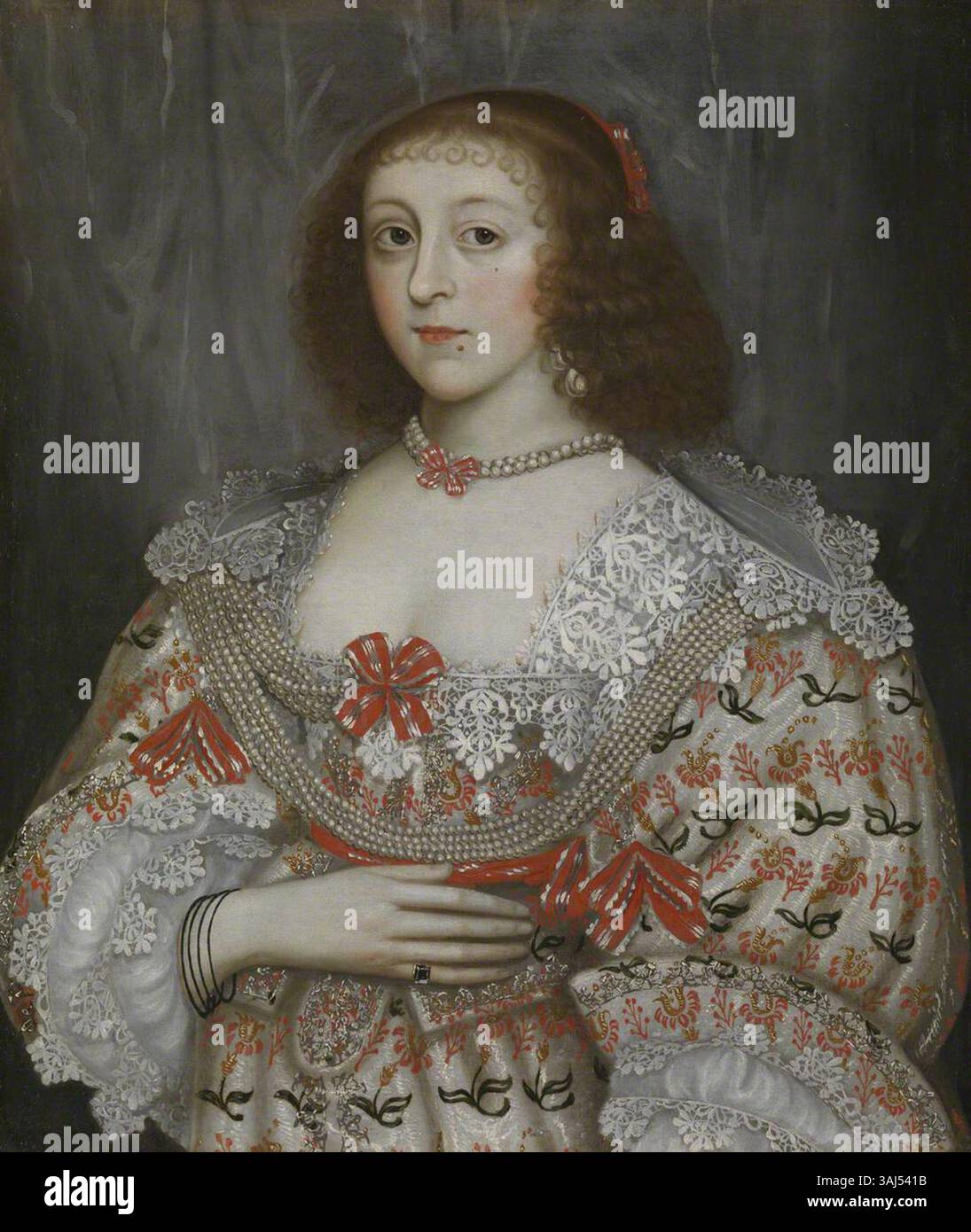 This portrait, attributed to the British (English) School, depicts an ...
