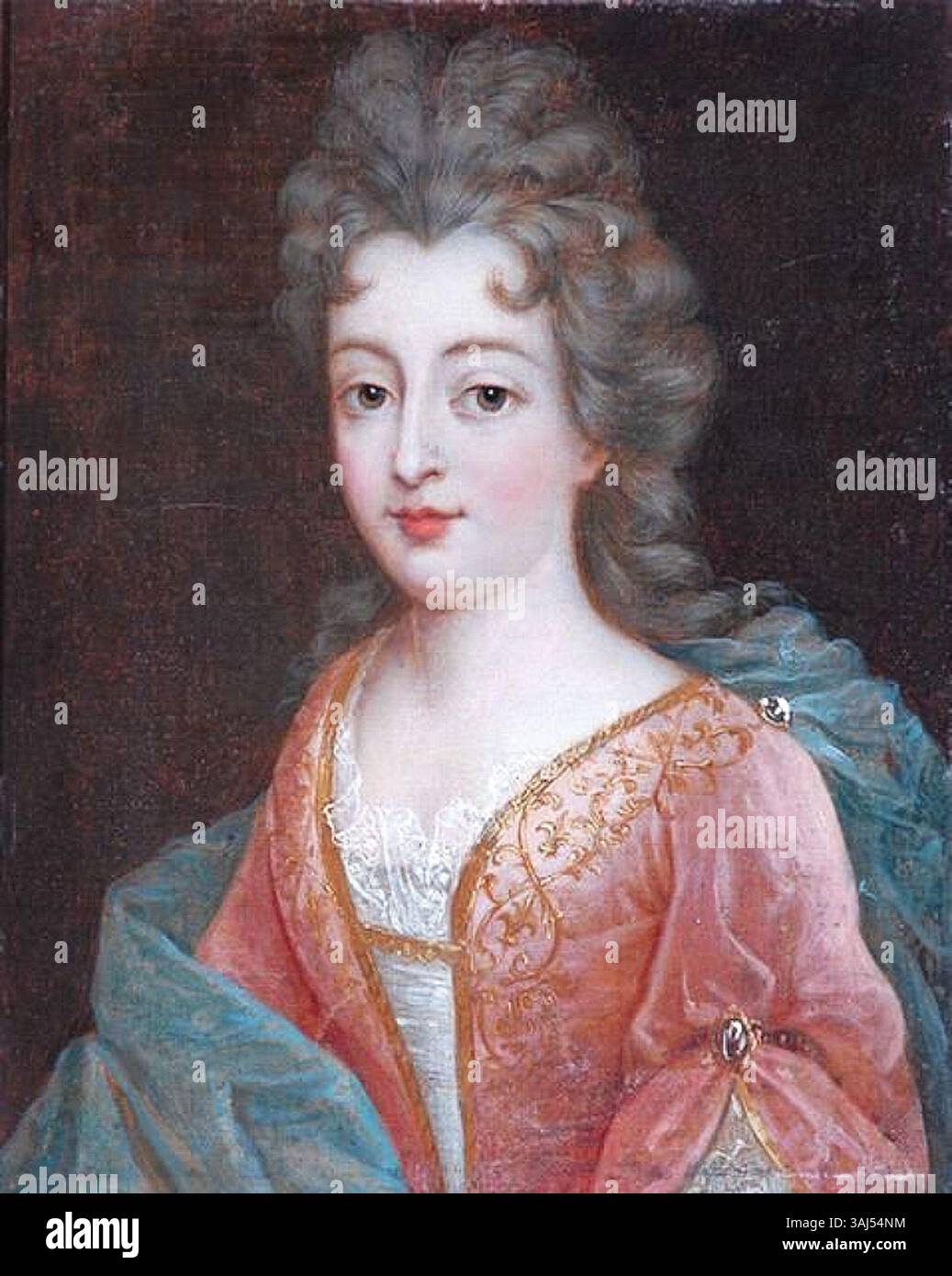 A late 17th-century portrait of Françoise Marie de Bourbon, the second ...