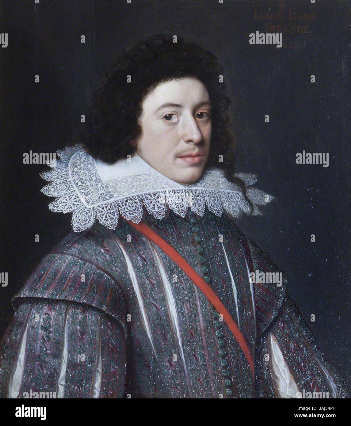 Portrait of James Stanley, Lord Strange, later 7th Earl of Derby (1607 ...
