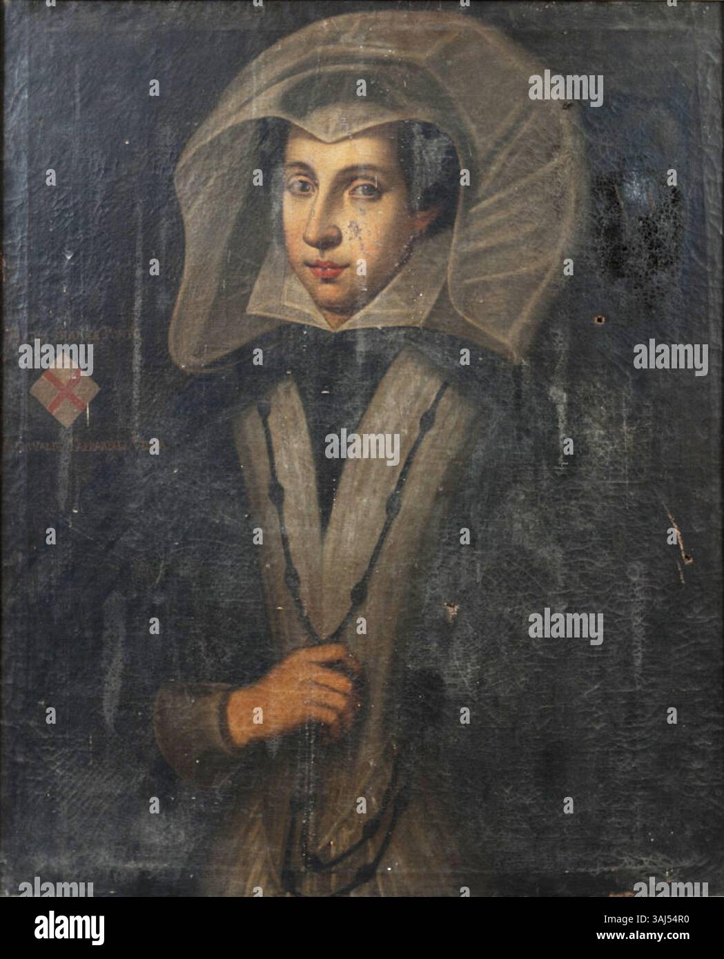 This portrait, painted between 1629 and 1640, depicts Maria Apollonia ...