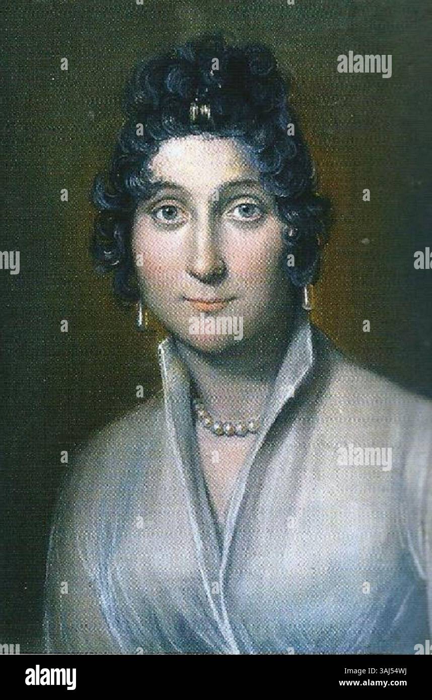 The 19th-century portrait of Princess Bianca Maria III Doria del ...