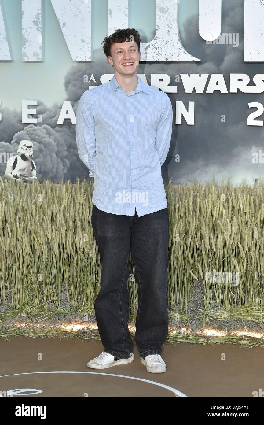 Noah Williams poses for photographers upon arrival at a special ...