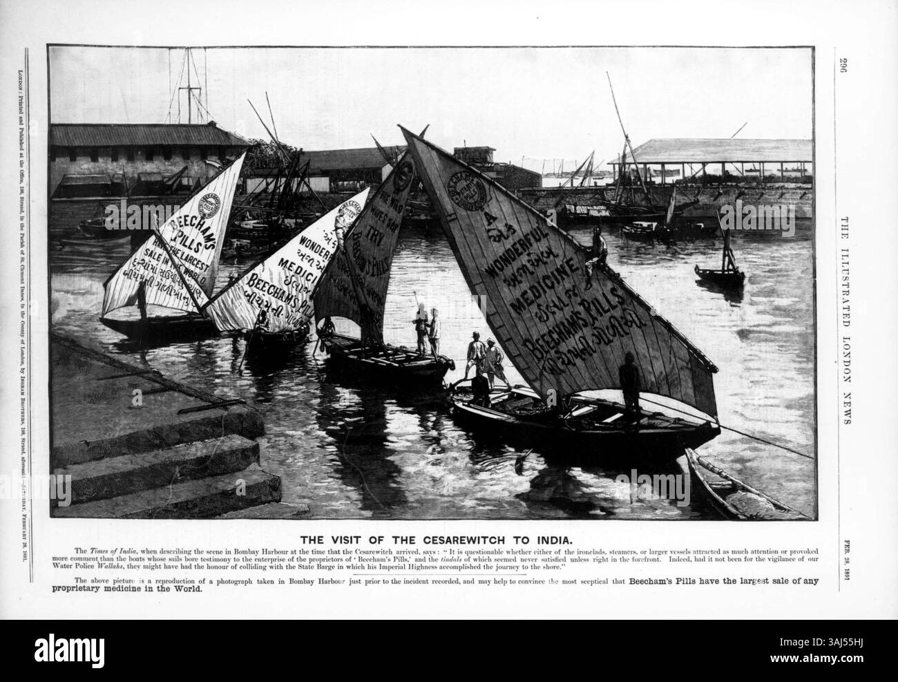 This 1891 illustration from The Illustrated London News depicts the ...