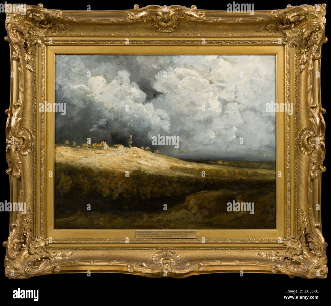 Georges Michel's 'Landscape with Clouds' (early 19th century) is a ...