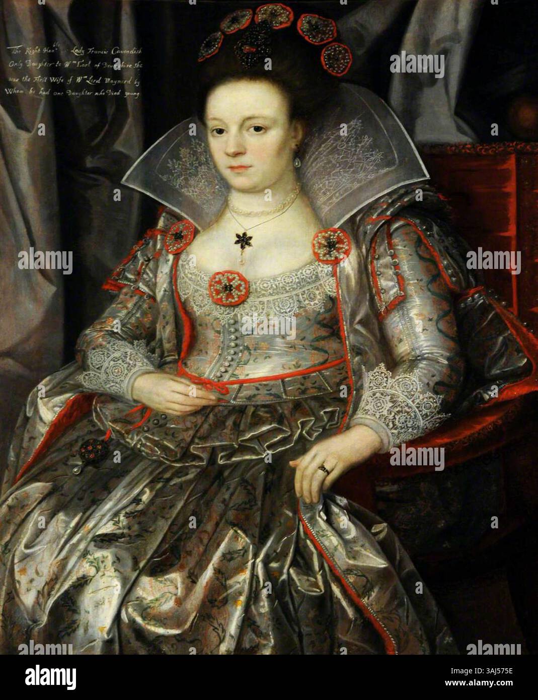 This portrait of Lady Frances Cavendish, attributed to Marcus ...