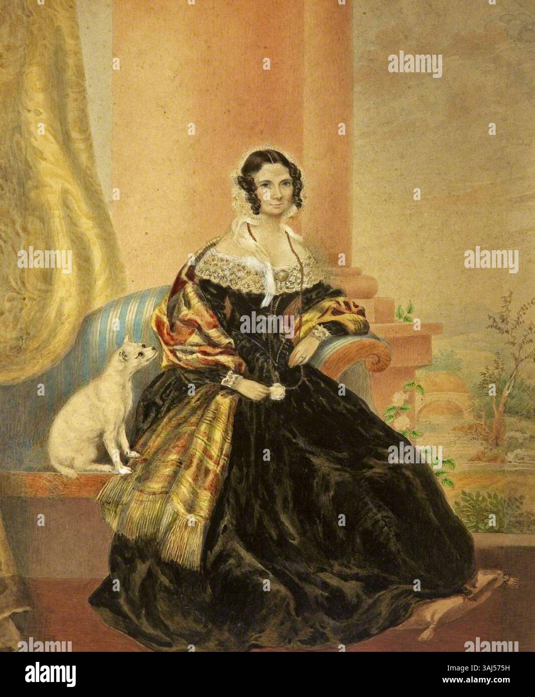 Phillis Walsh (1762-1850), known as Mrs. Schalch, was painted by an ...