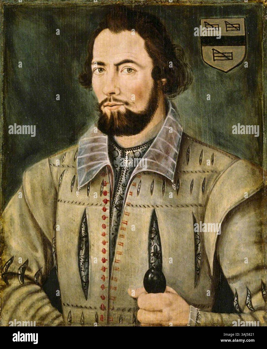 A portrait, possibly by the British School, of an unknown gentleman ...