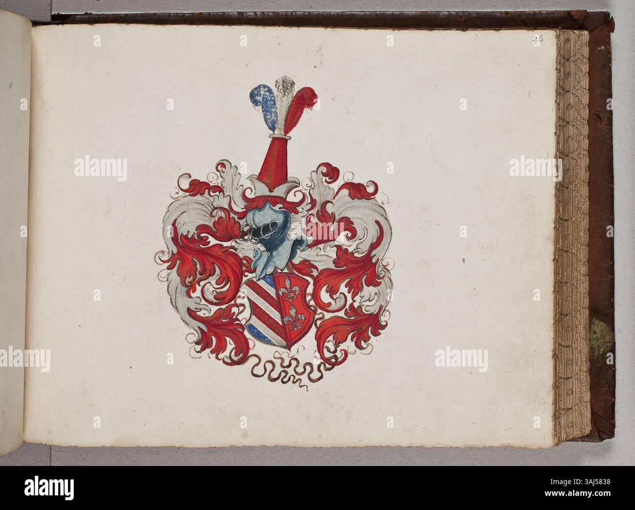 Anna van Espelbach's heraldic painting from circa 1590, contributing to ...