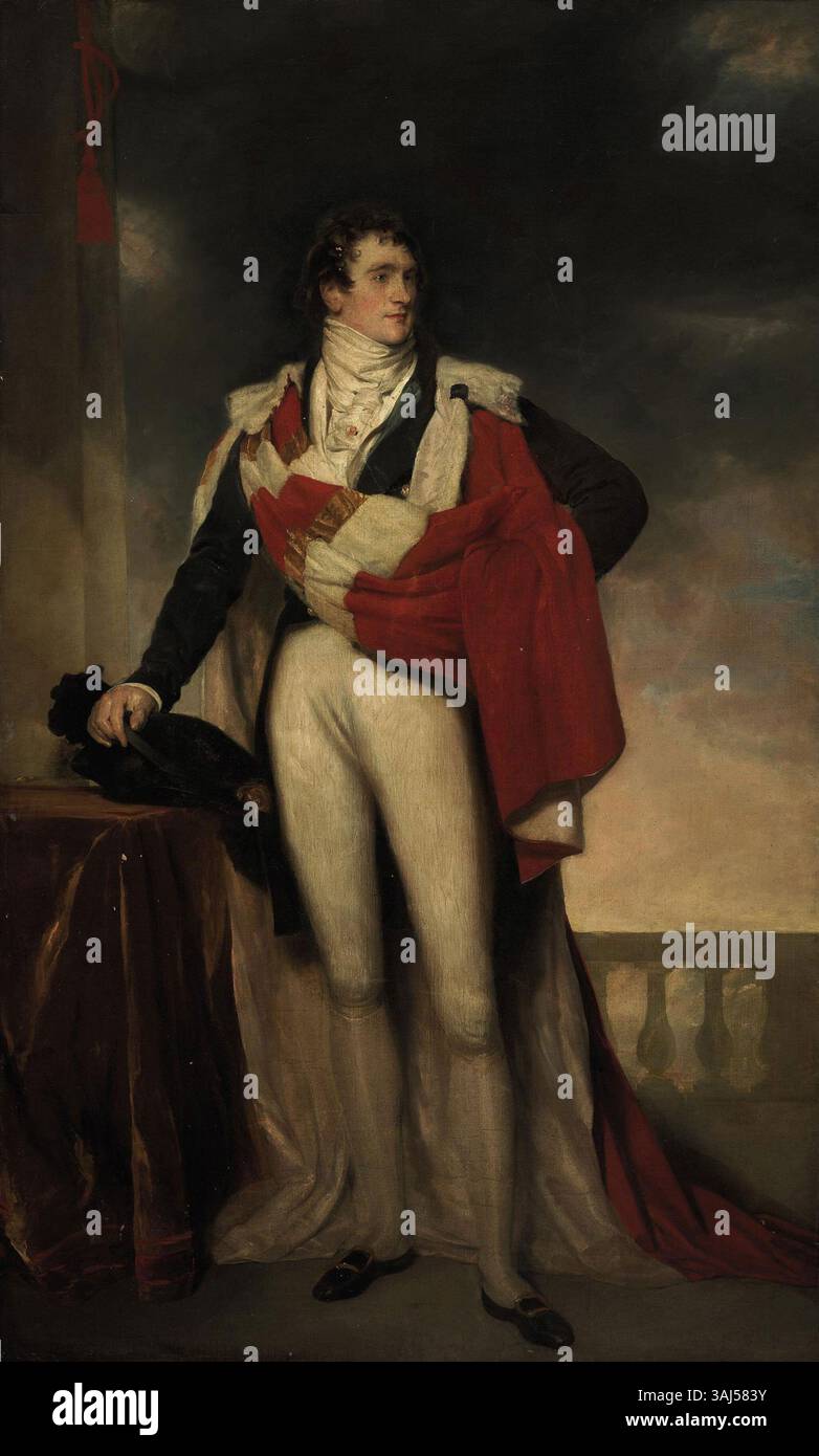 This full-length portrait by Sir Thomas Lawrence depicts Charles ...