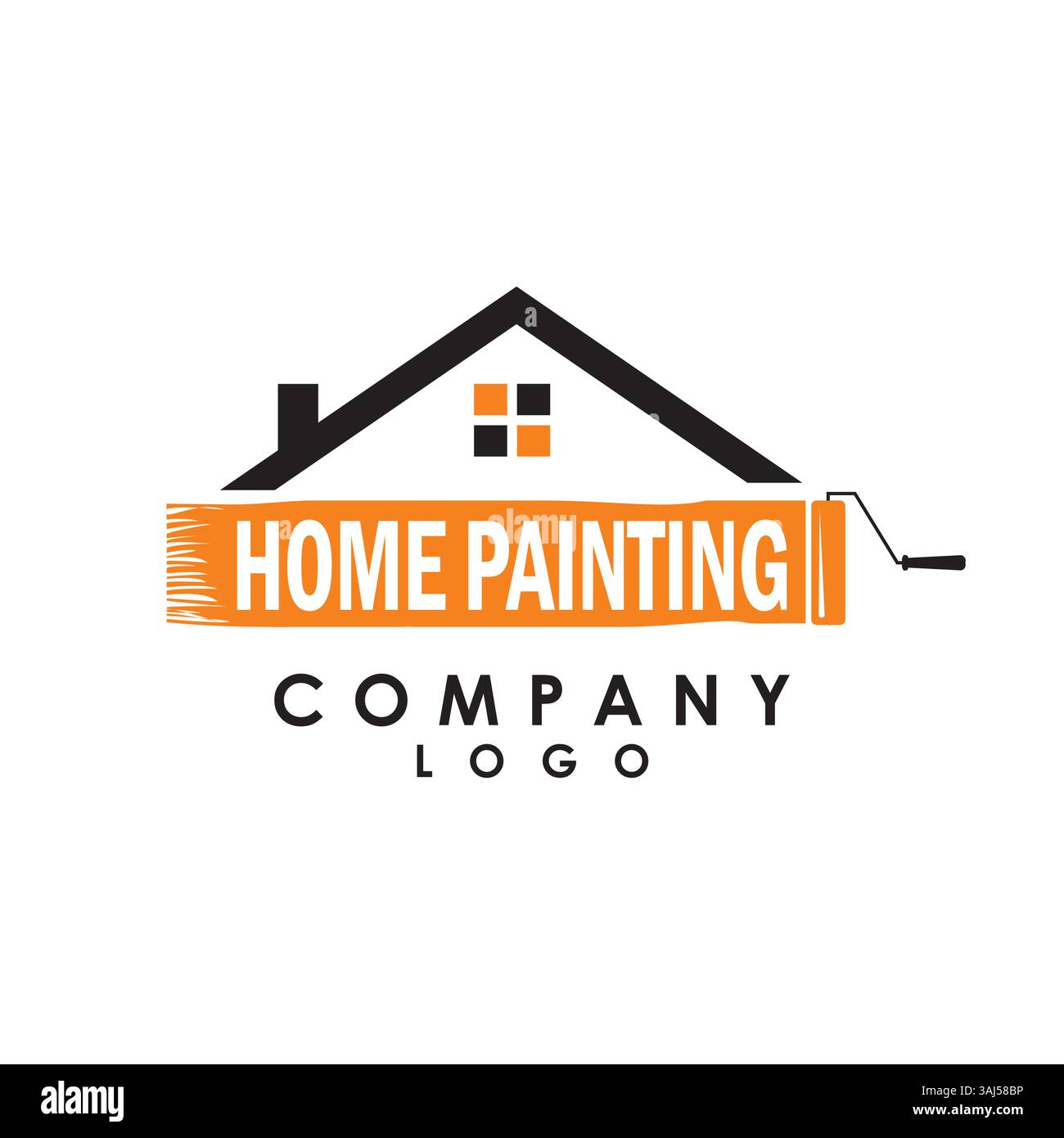 Creative house painting identity hi-res stock photography and images ...