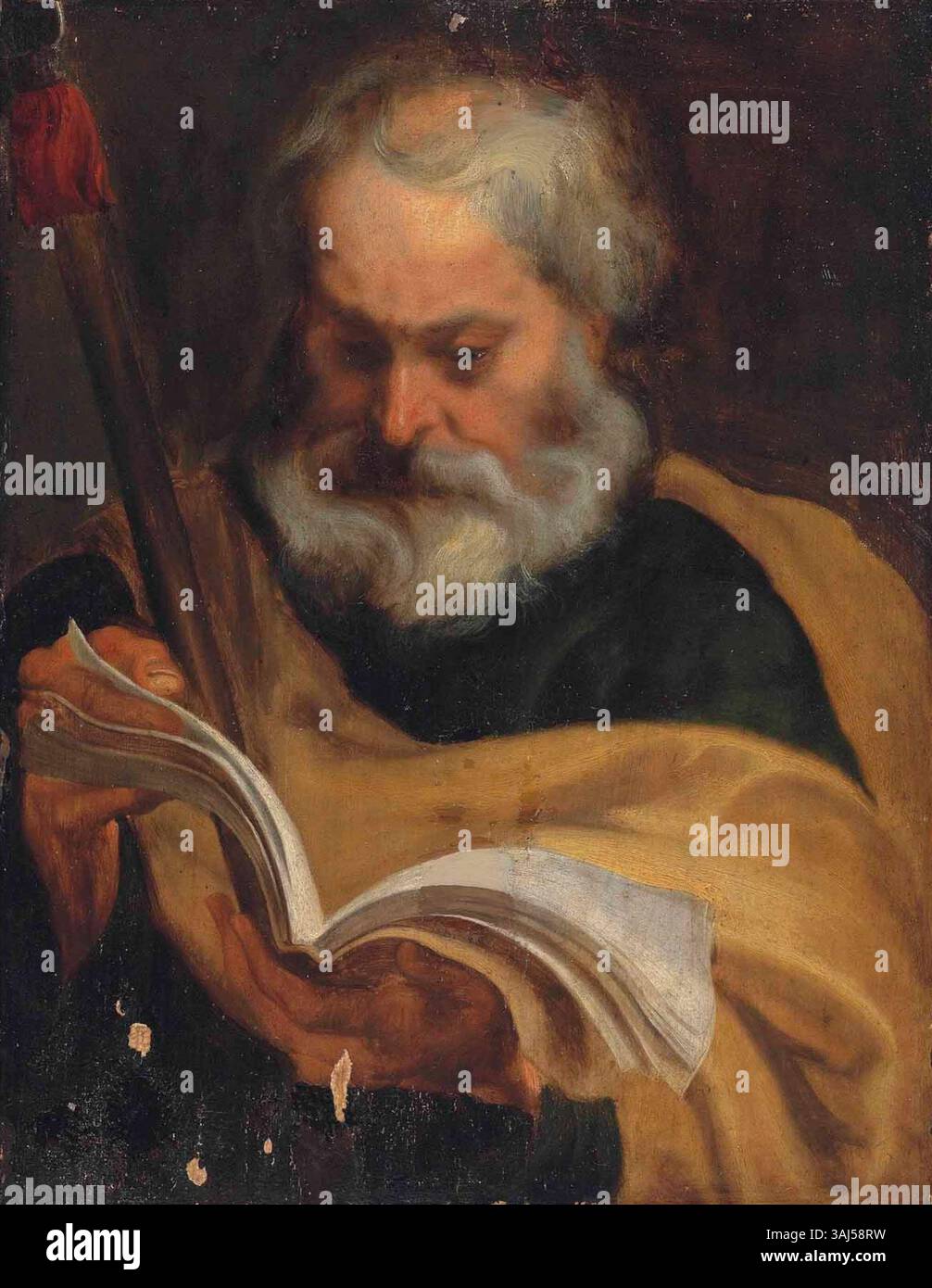 The Apostle Saint Thomas, a painting by the studio of Anthony van Dyck ...