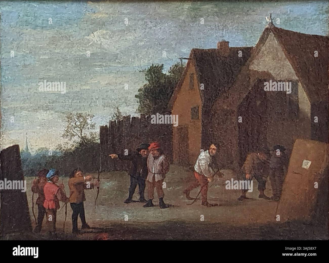 'Holandski lokostrelci', an 18th-century painting of Dutch archers, in ...