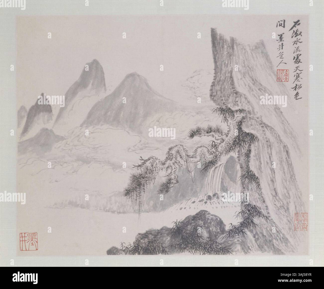 This 17th-century Chinese painting by Wu Li, housed at The Palace ...