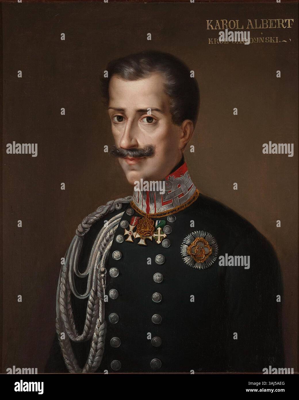 This 19th-century portrait by an unknown Polish artist depicts Charles ...