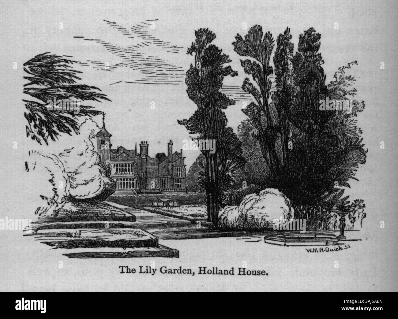 This 1878 illustration from *Walks in London* by Augustus Hare shows ...