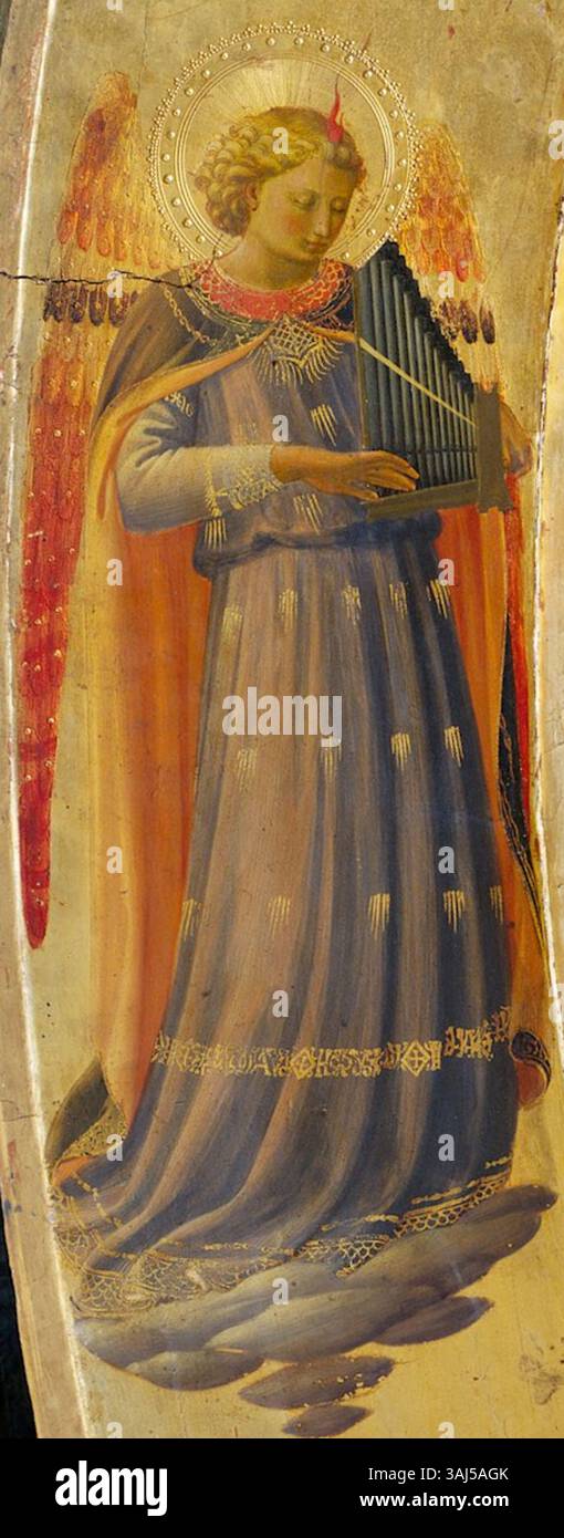 This unbrightened detail from Fra Angelico's Linaiuoli Triptych (1433 ...