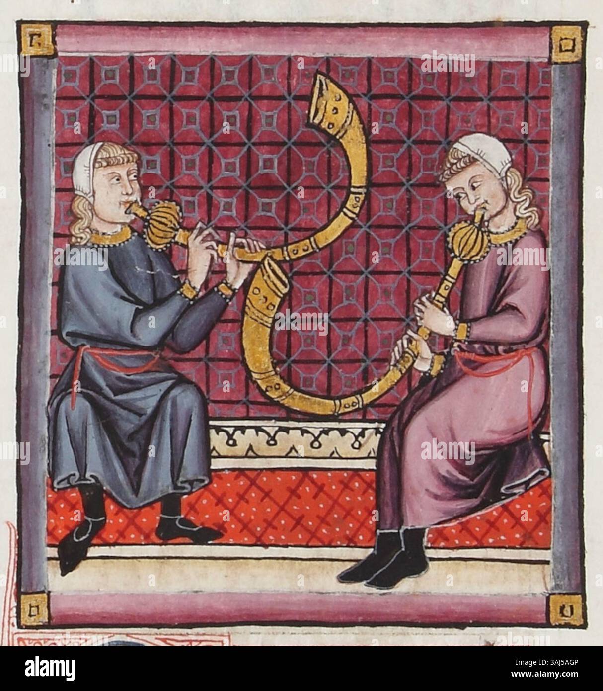 The 'Cantigas de Santa Maria' Musician's Codex, page Bl-2 227R ...