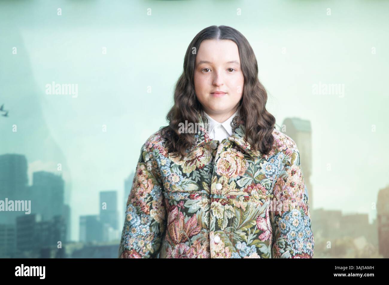 London, United Kingdom. 10th April 2025. Bella Ramsey attends the ...