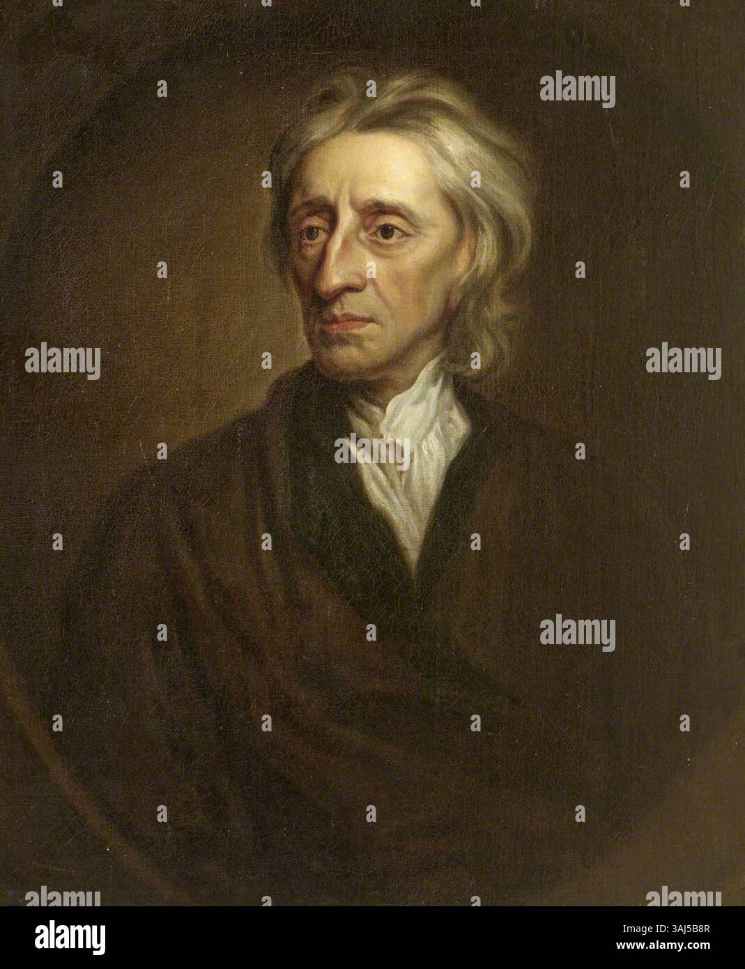 This 1670-1699 portrait of John Locke, philosopher and political ...