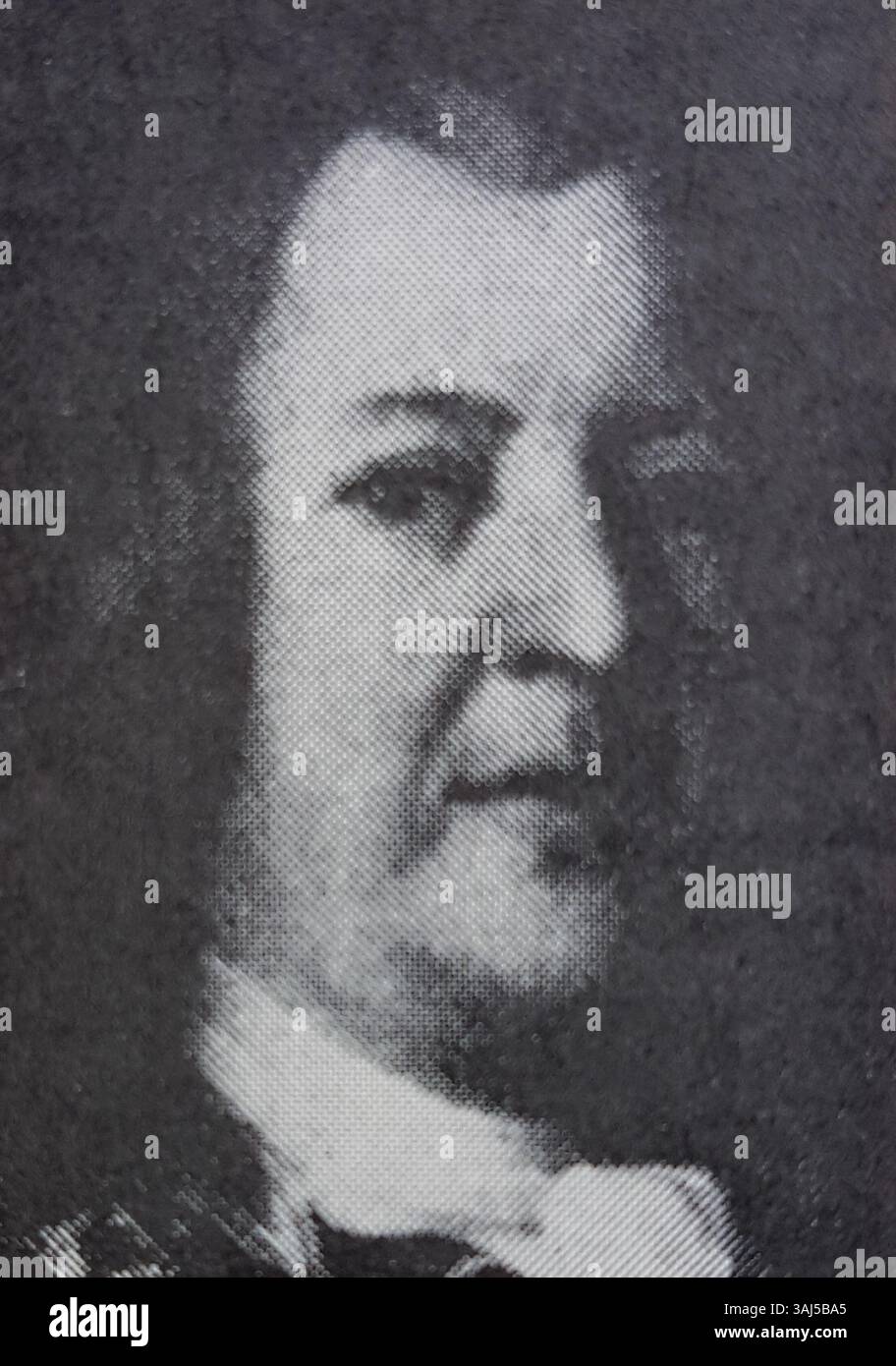 Self-portrait of Lorentz Kristoffer Stobée, captured in a photographed ...