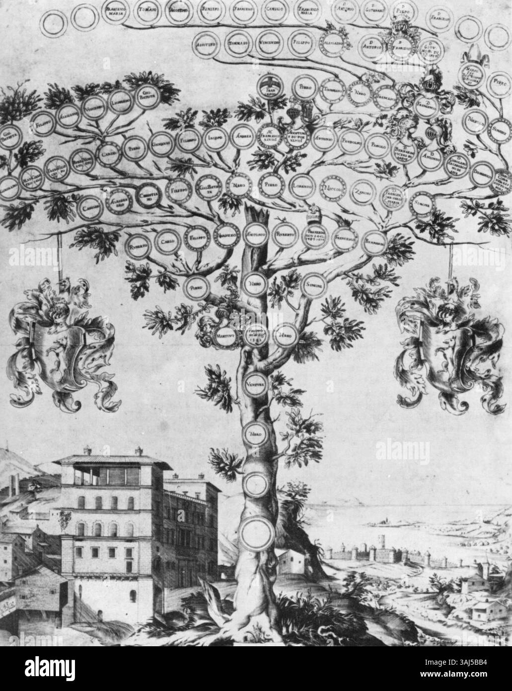 Genealogical heritage Black and White Stock Photos & Images - Alamy