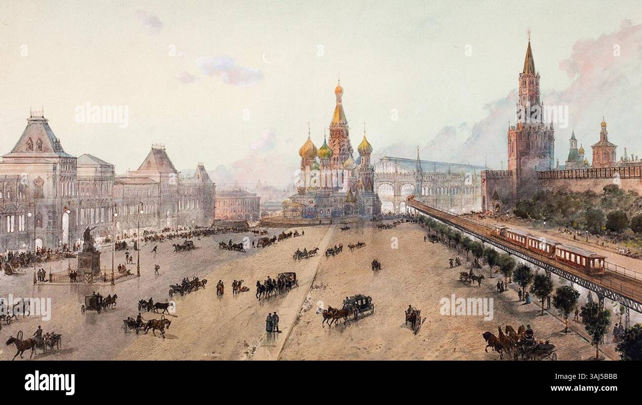 Nikolay Karazin's 1902 illustrations depict the first design of the ...