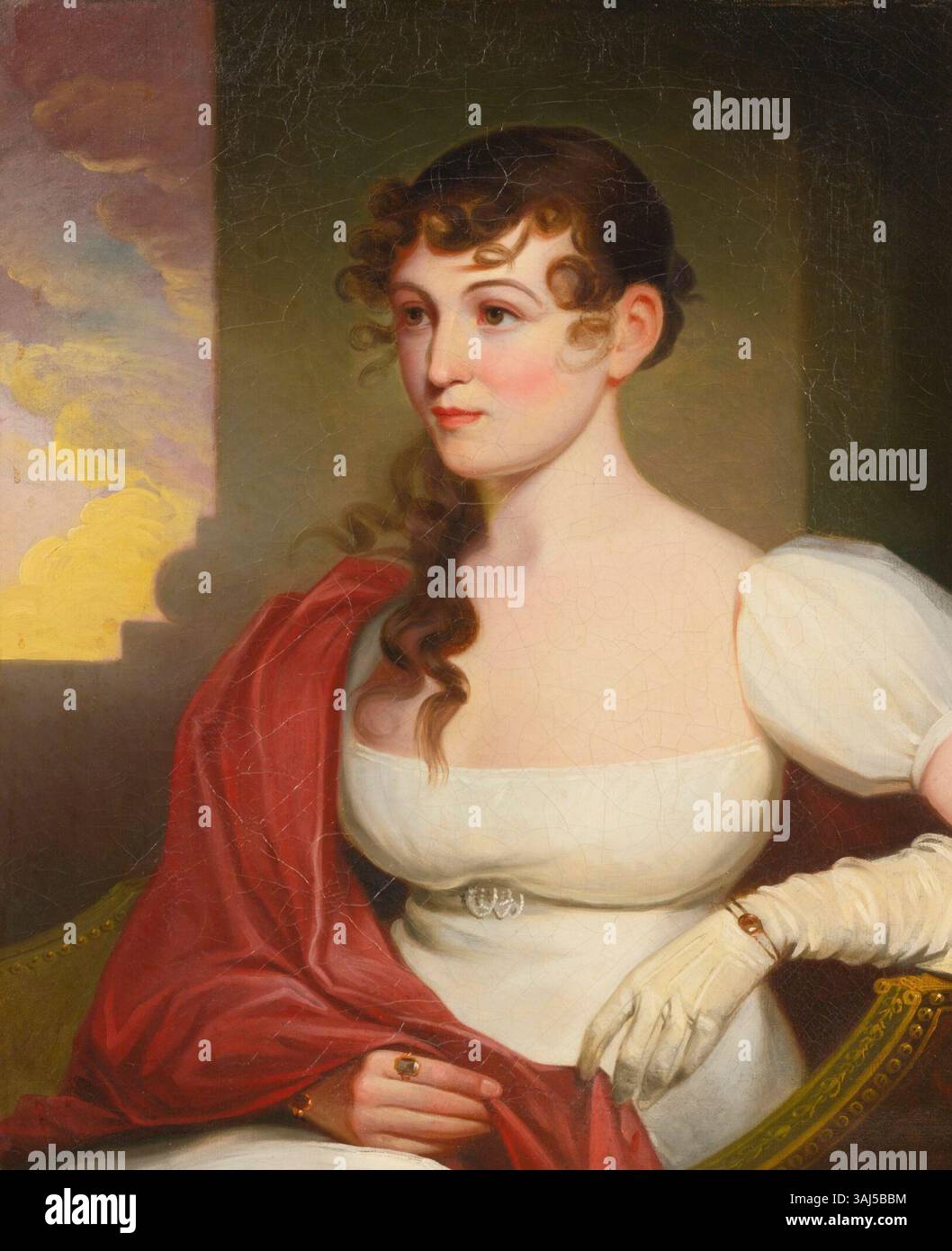 Portrait of Mrs. John Banister Gibson (Sarah Work Galbraith), painted ...