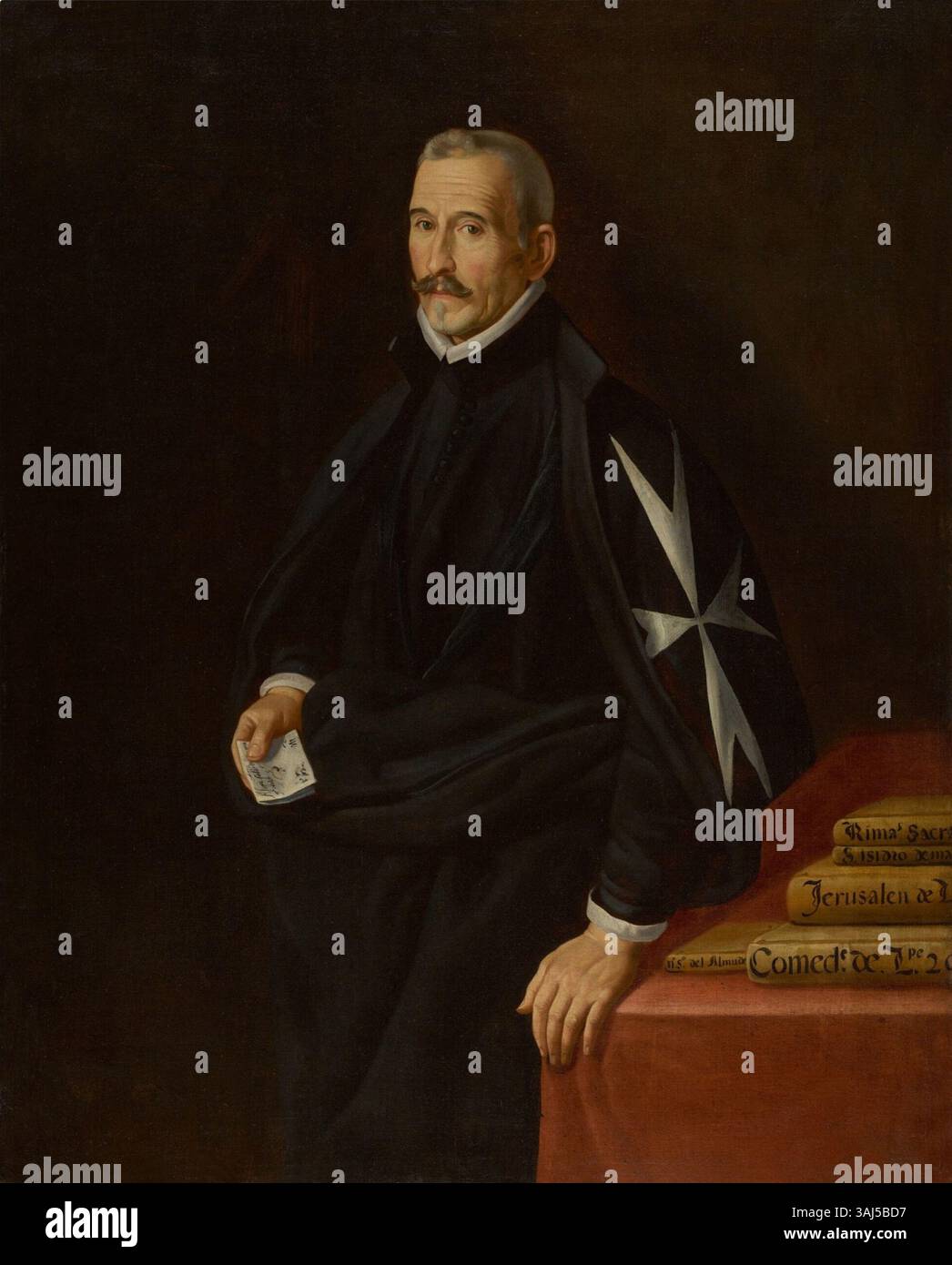 This oil on canvas portrait by Juan van der Hamen, painted circa 1628 ...