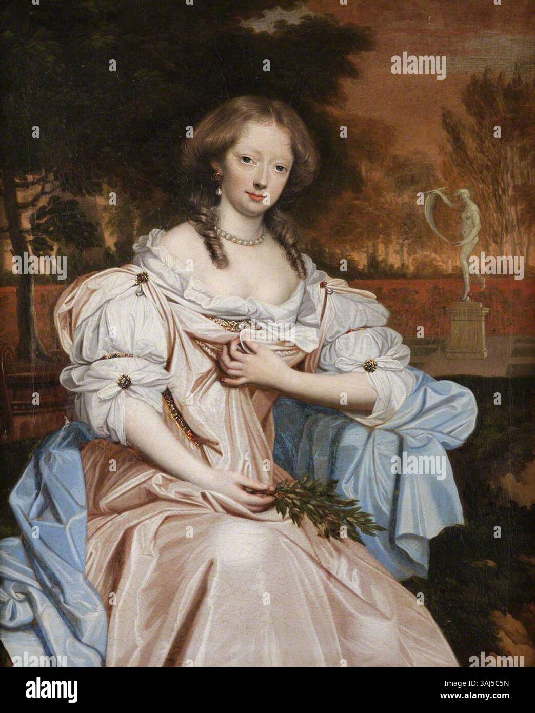 A portrait of Grace Wilbraham, later Countess of Dysart, copied by John ...