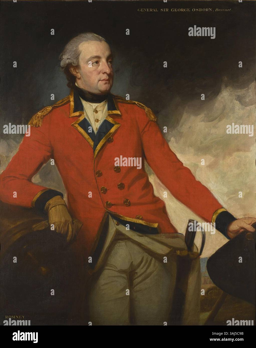 This 1778 portrait by George Romney depicts Sir George Osborn, 4th ...