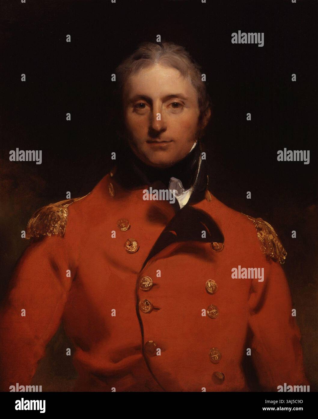 This portrait of Sir John Moore, painted by Sir Thomas Lawrence ...