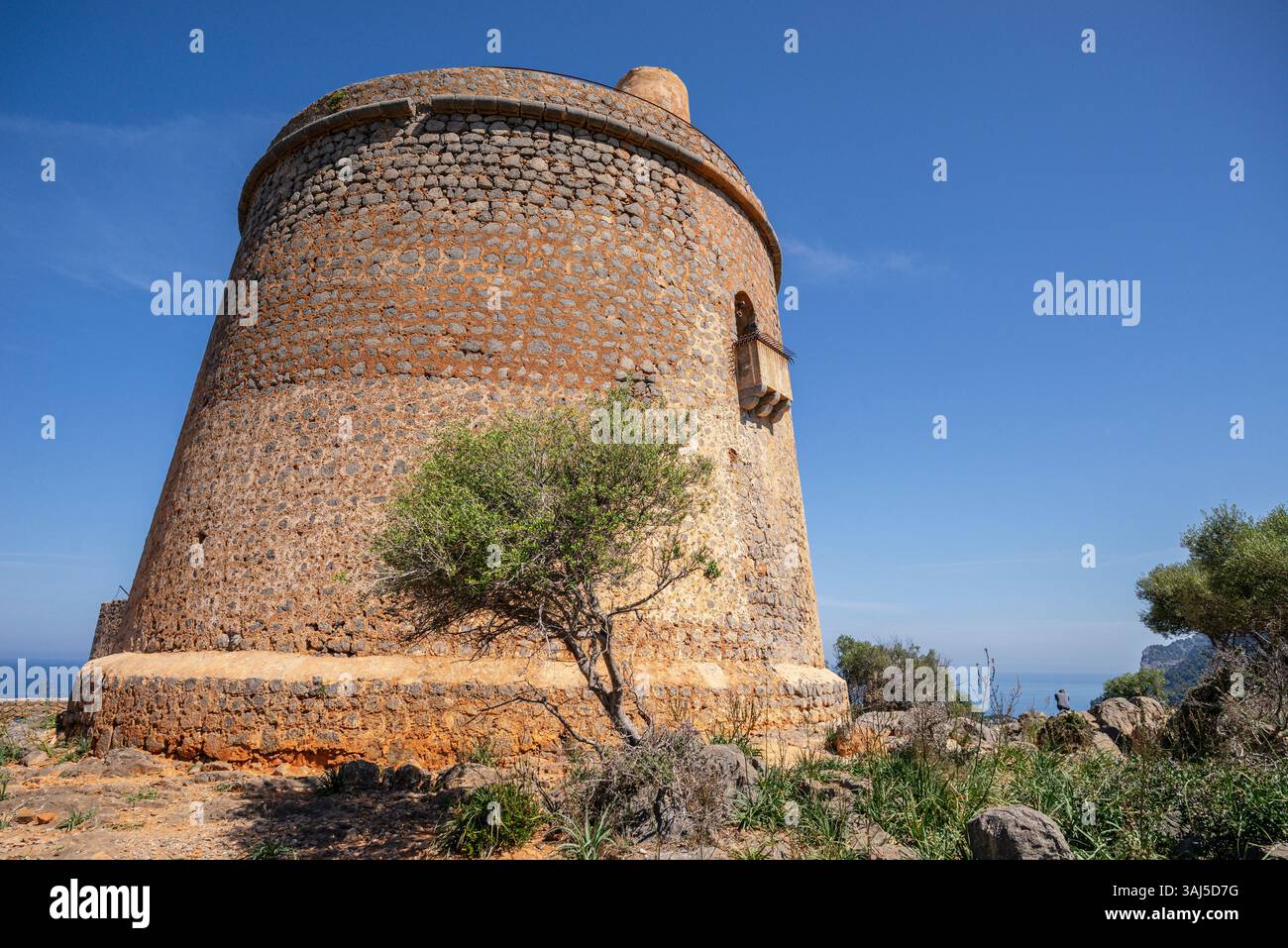 Torre Picada, former watchtower, Costa de la Atalaya, Port of Sóller ...