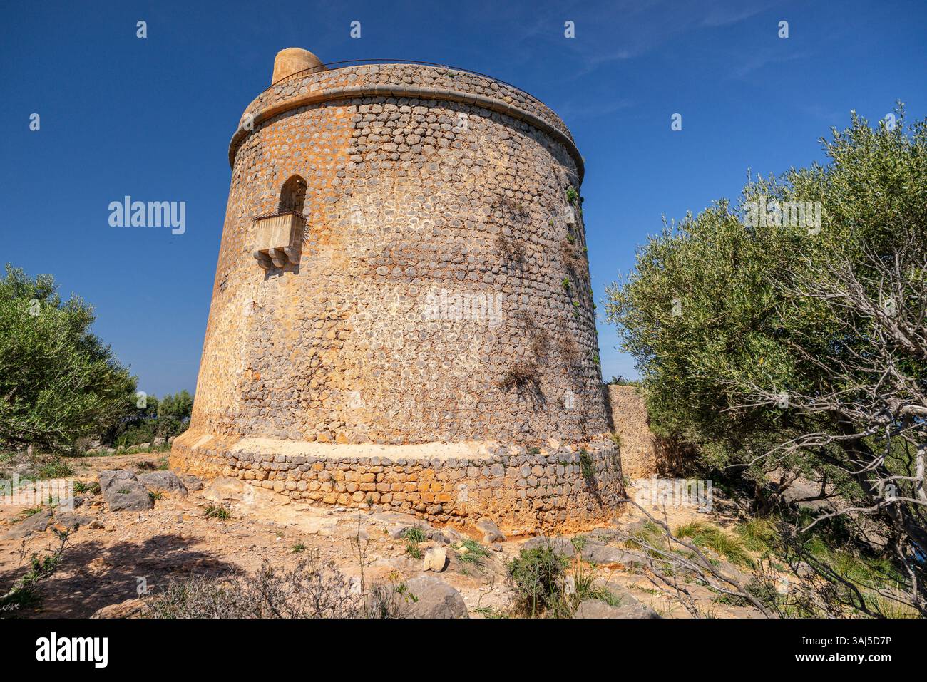 Torre Picada, former watchtower, Costa de la Atalaya, Port of Sóller ...