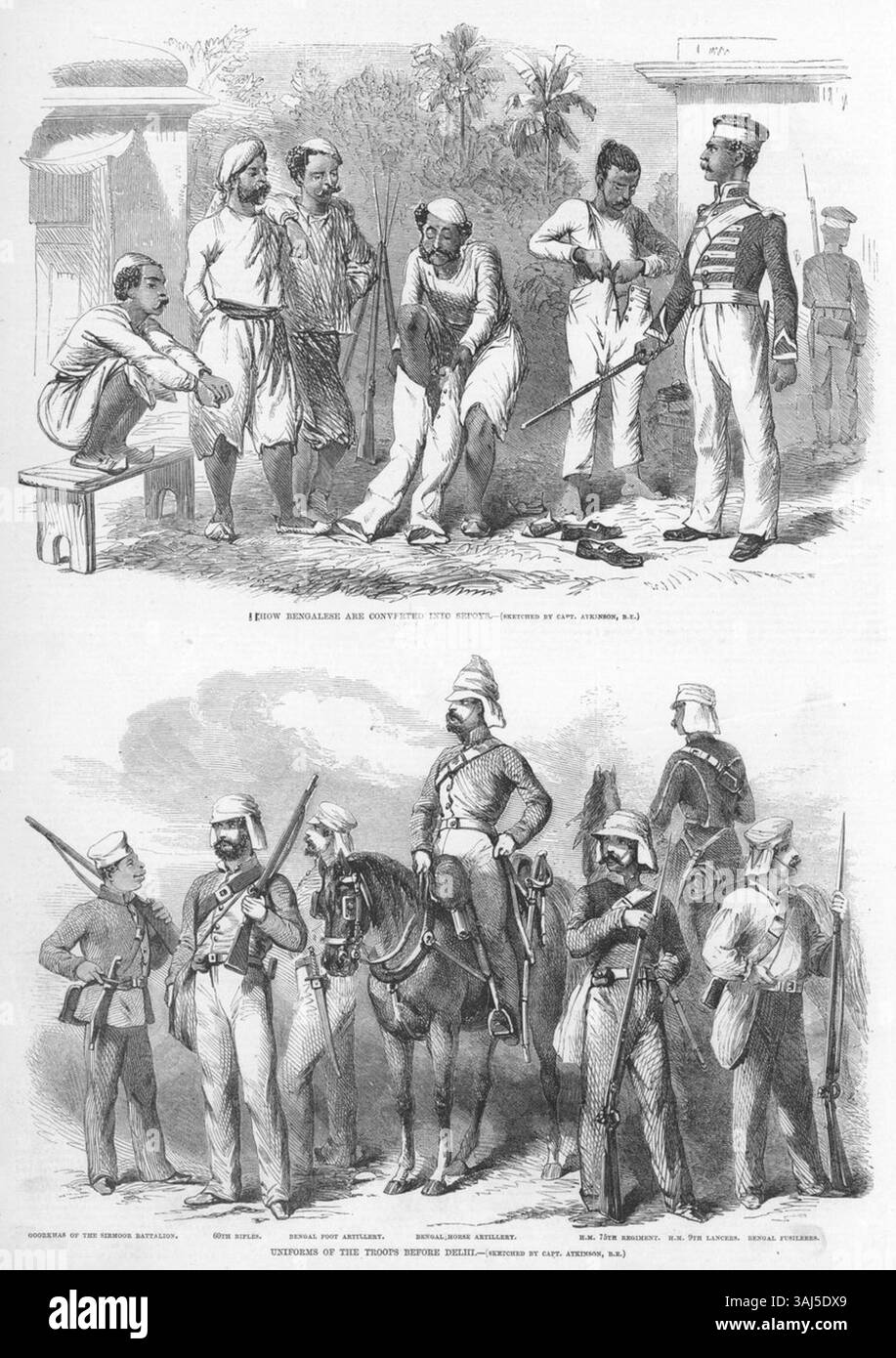 An illustration from The Illustrated Times, 12 September 1857 ...