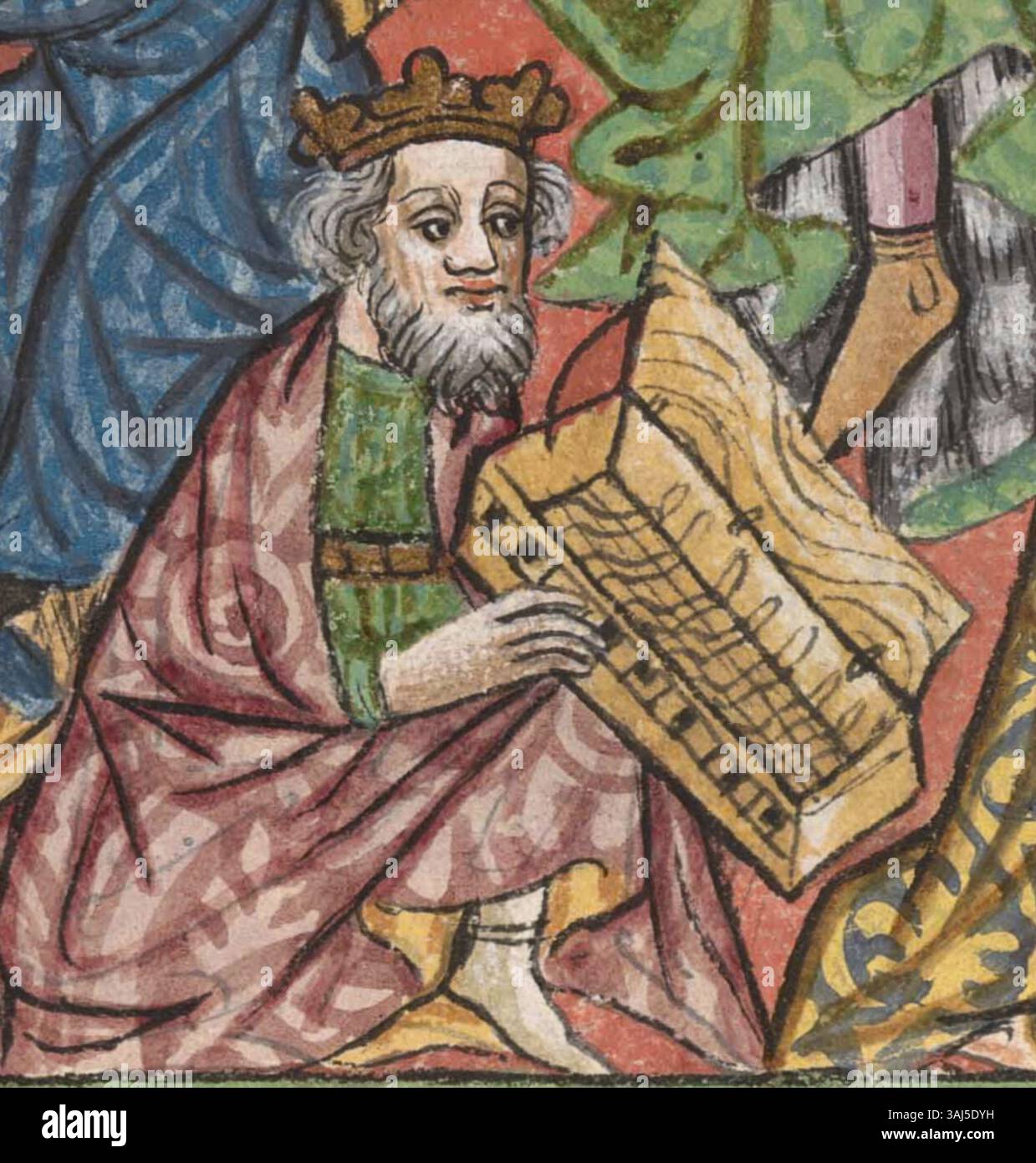 The clavichord shown here is part of 'Die 24 Alten (The 24 Elders)', a ...