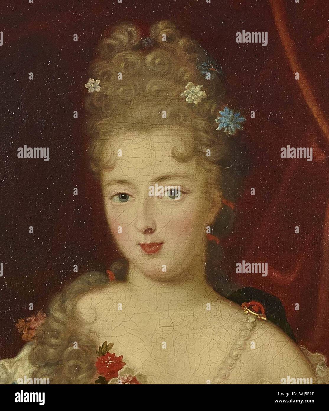 Portrait of Françoise-Marie de Bourbon, daughter of Louis XIV, by ...