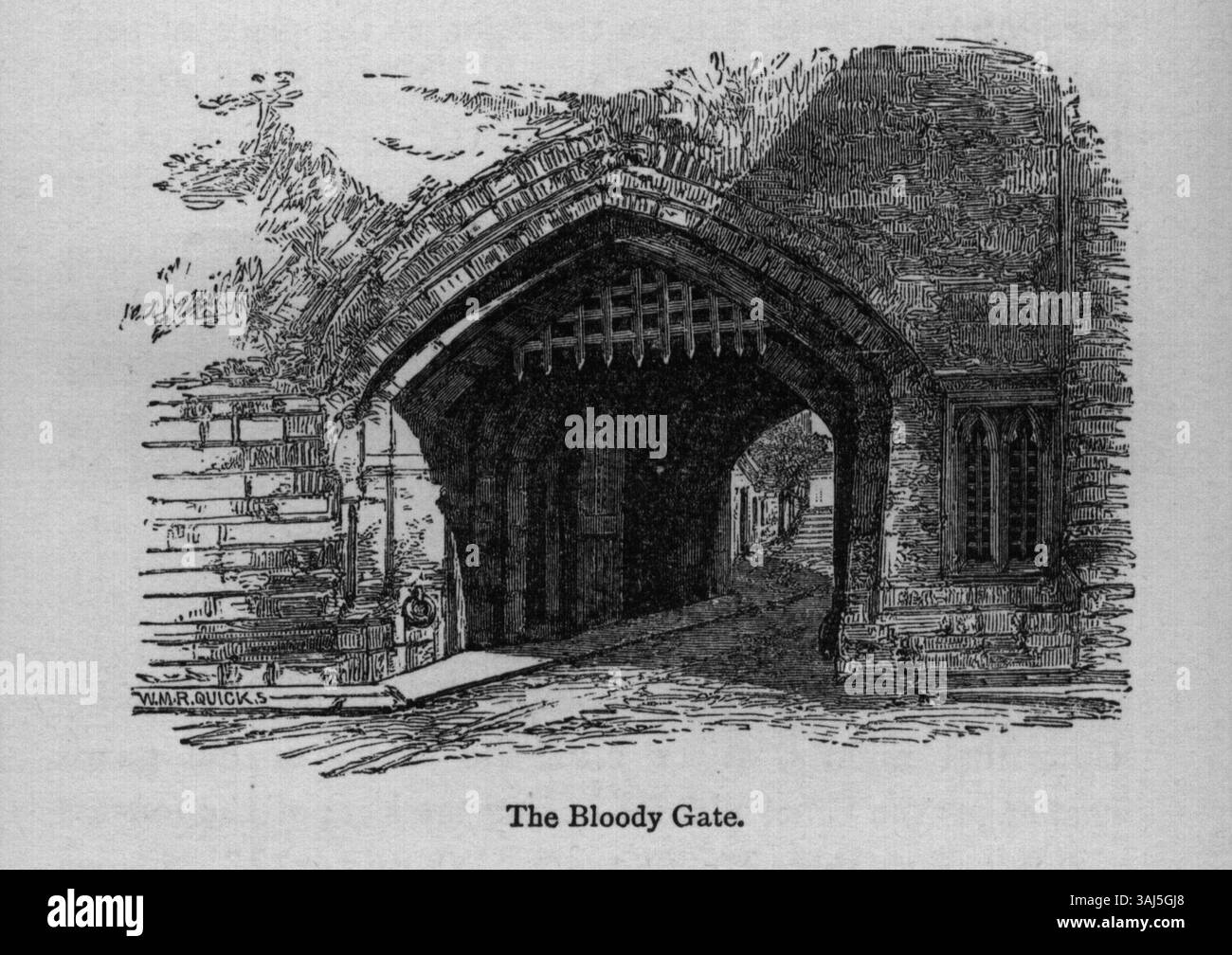 This 1878 illustration from *Walks in London* by Augustus Hare depicts ...