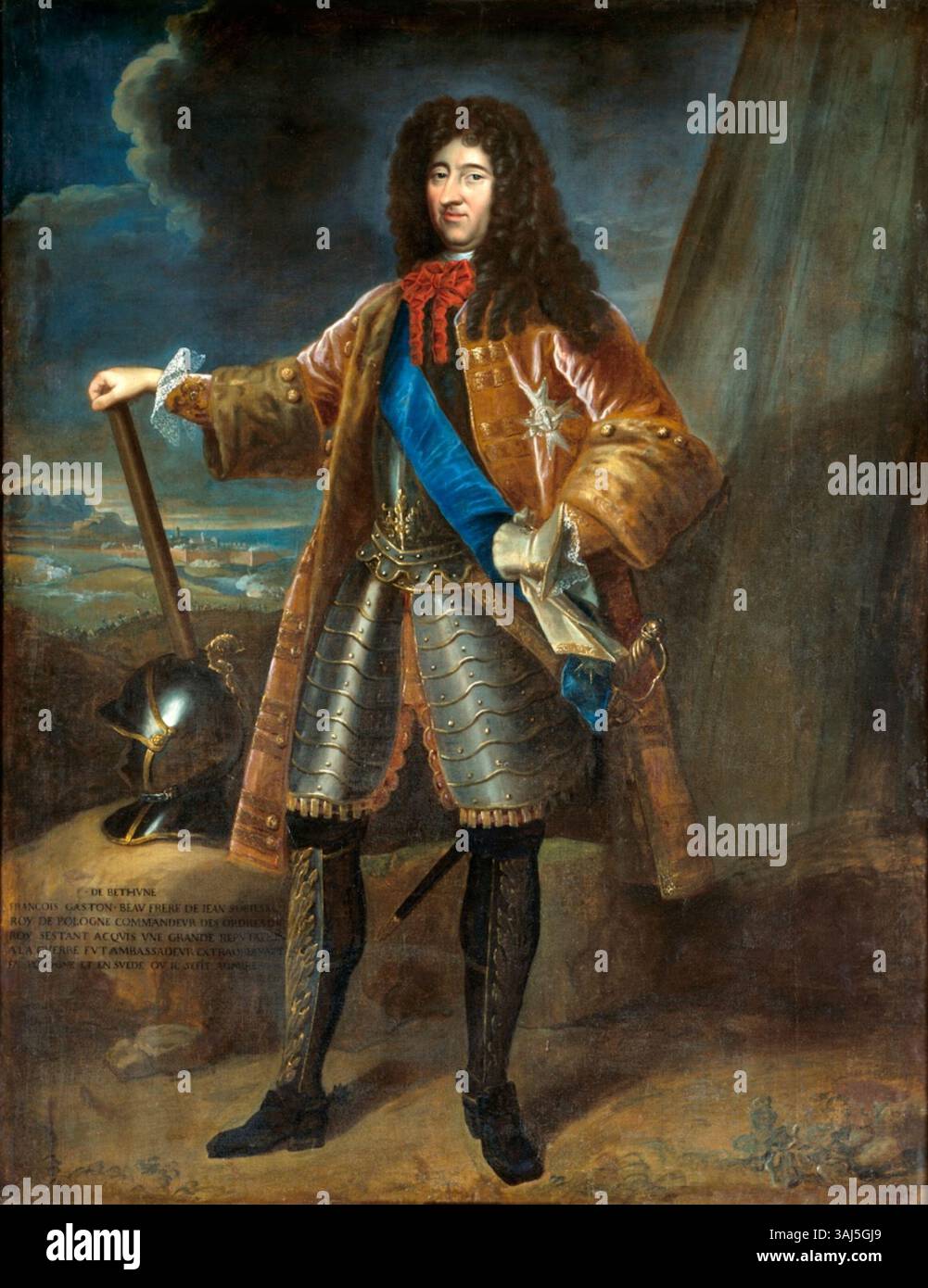 This 17th-century portrait of François Gaston de Béthune (1638–1692 ...