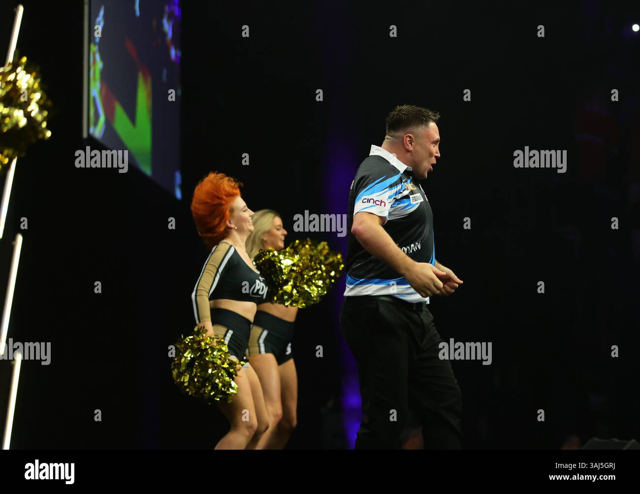 AO Arena, Manchester, UK. 10th Apr, 2025. 2025 PDC Premier League Darts ...