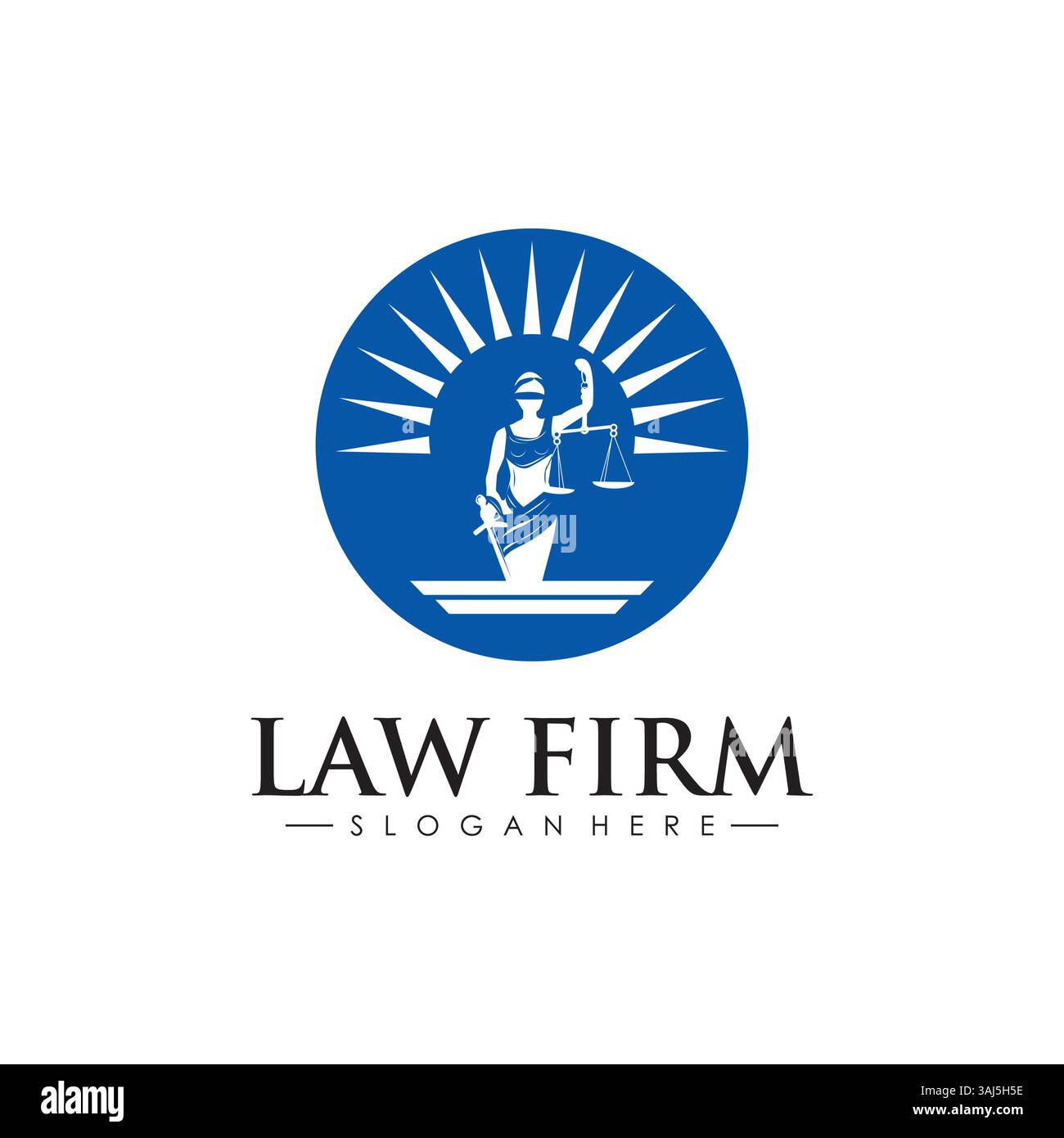 Law legal concept lady Stock Vector Images - Alamy