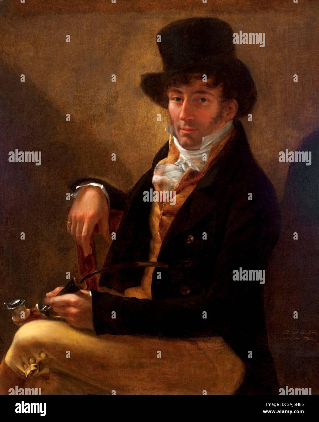 This circa 1810 portrait by Charles Pièrre Verhulst captures Charles ...