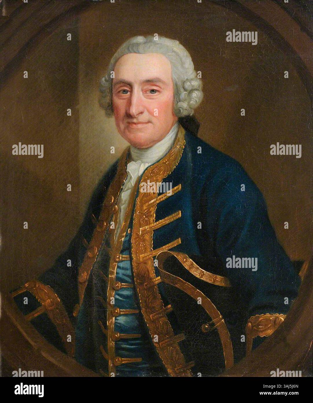 This portrait, attributed to Andrea Soldi, depicts a senior naval officer. Painted between circa ...