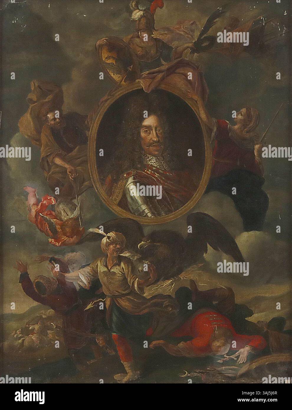 This 17th-century painting portrays the apotheosis of Emperor Leopold I ...