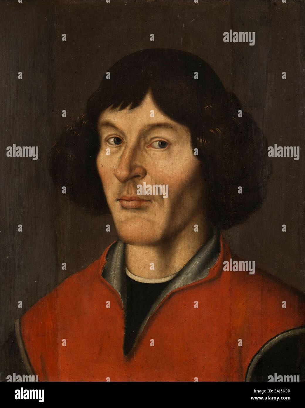This 1580 portrait of Nicolaus Copernicus, housed at the District ...