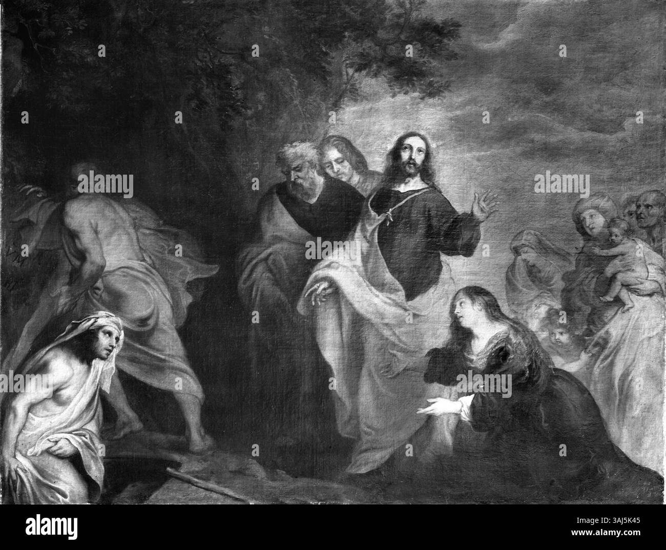Vincent Malo's 'Auferweckung des Lazarus' (Raising of Lazarus) is a ...
