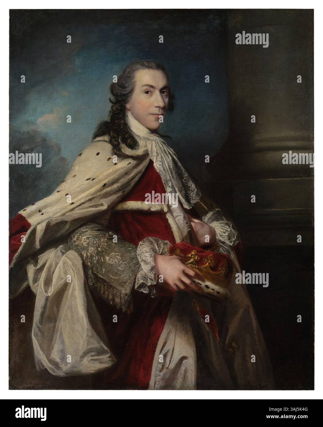 This 18th-century portrait by Joshua Reynolds depicts Edward Seymour ...