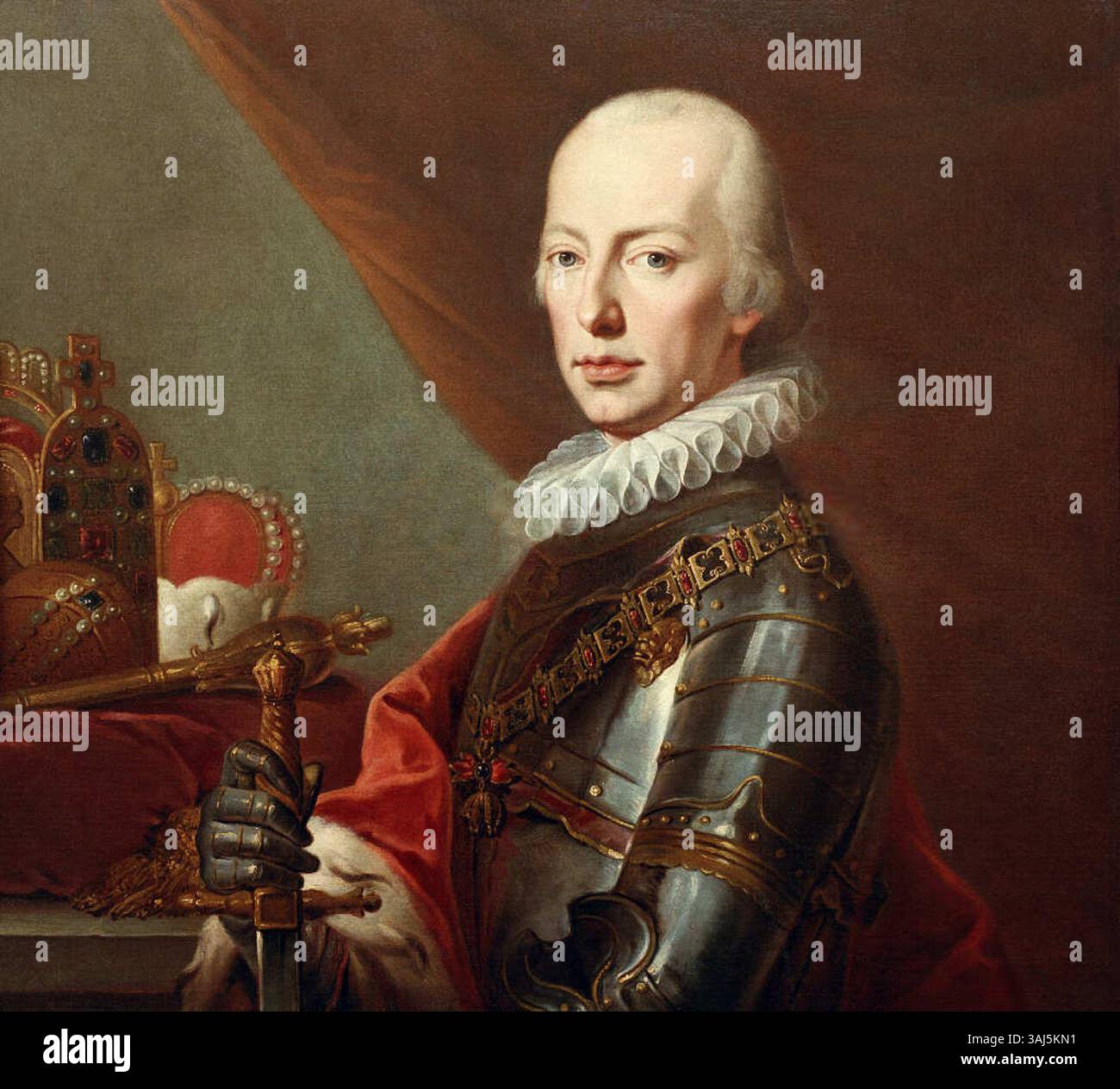 Joseph Kreutzinger’s portrait of Francis II, Holy Roman Emperor ...